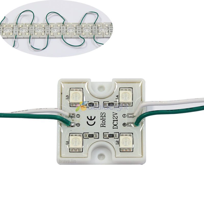 100pcs 5050 SMD 4D LED Module Cool White Warm Whit... – Grandado