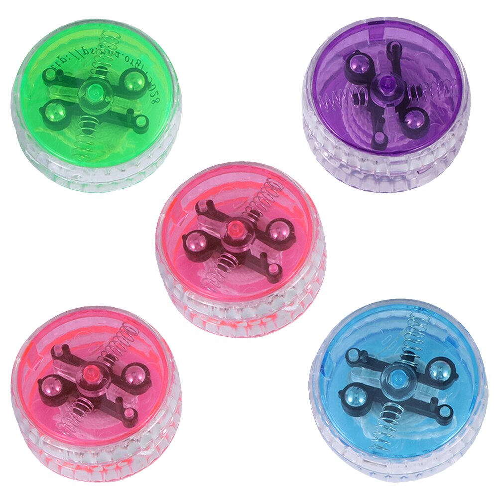 5pcs Yo-yo Balls Plastic Yo-yo Balls Children Glow... – Grandado