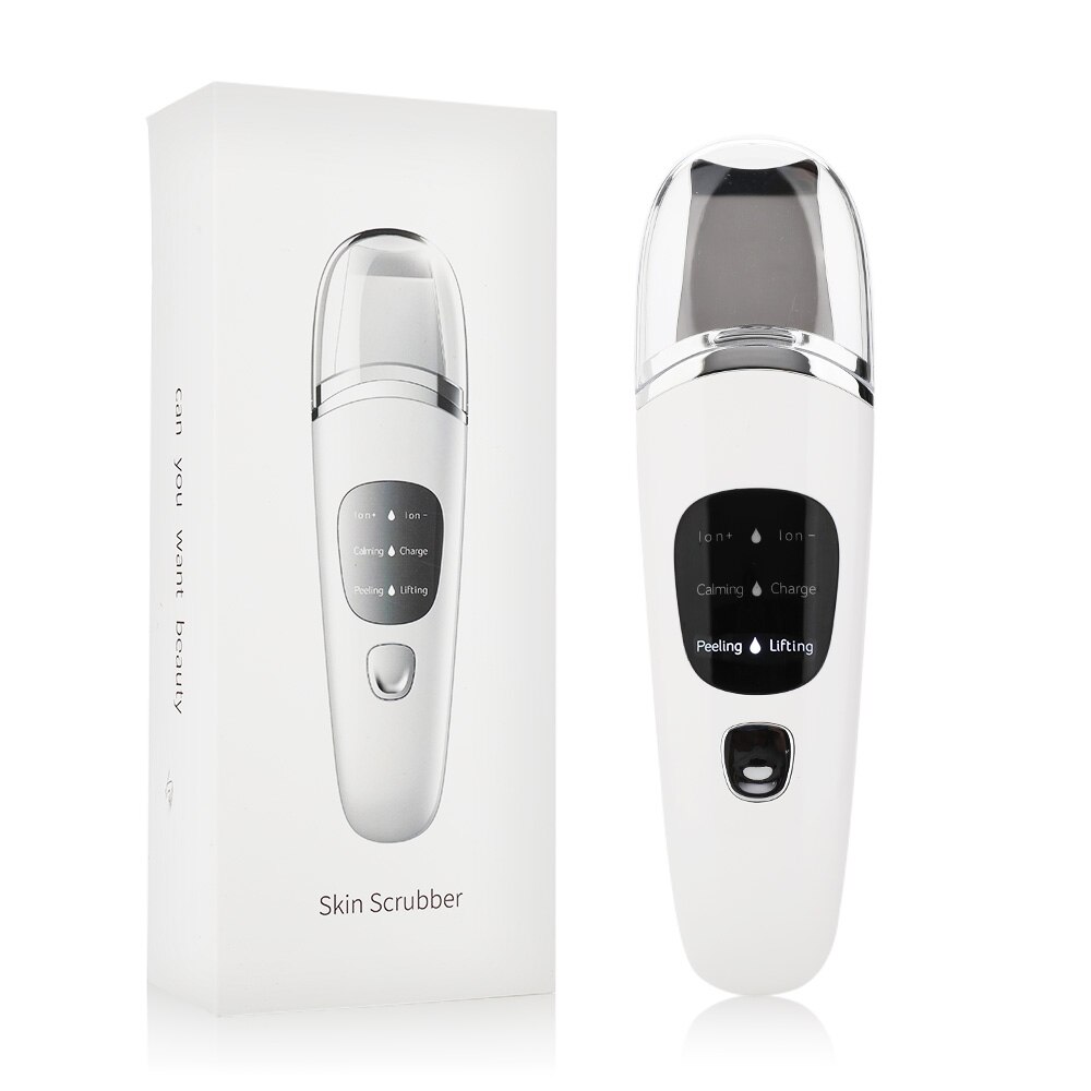 Ultrasonic Skin Scrubber Deep Face Cleaning Machin... – Vicedeal