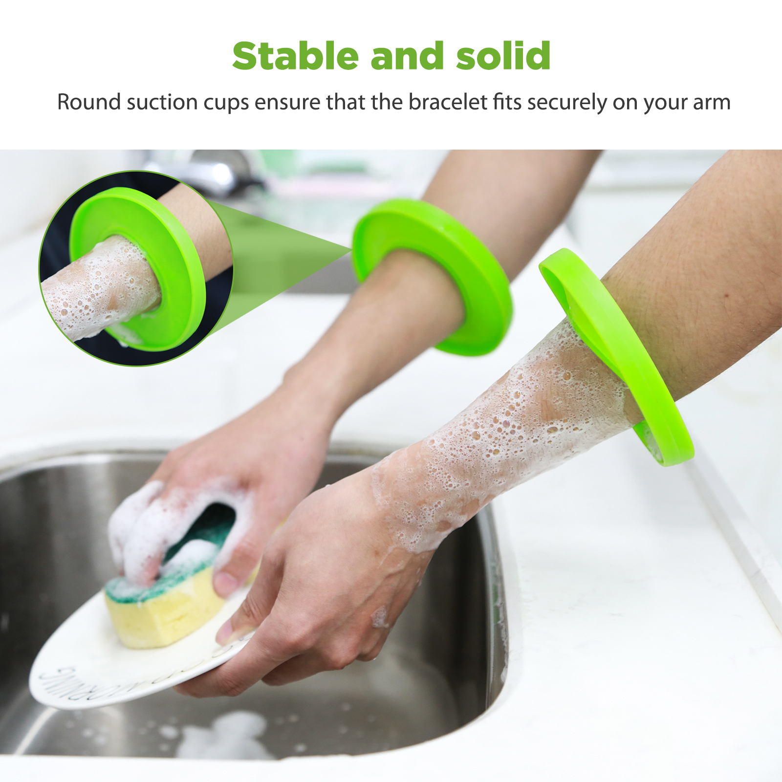 Anti-Drip Silicone Bracelets Home Fix Sleeves Wate... – LovingPrices