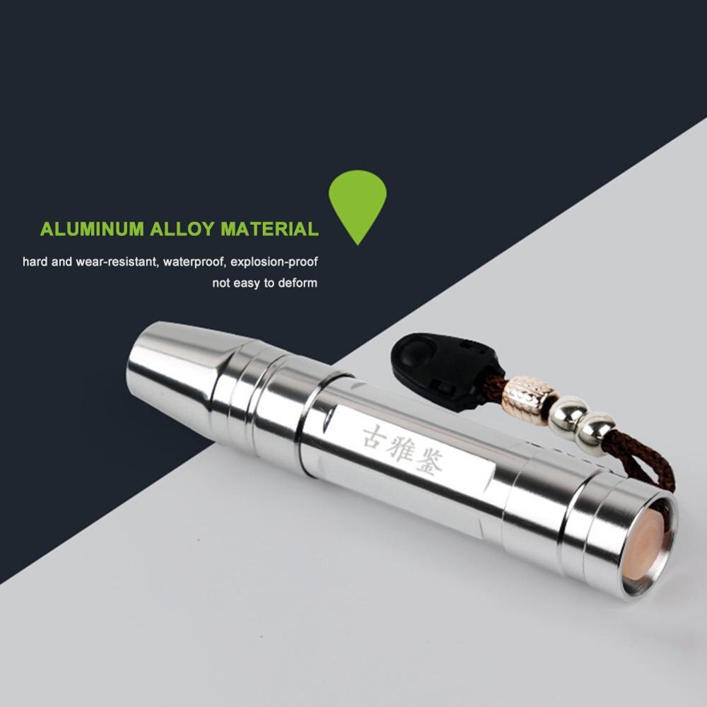 Powerful Jewelry Jade Led Flashlight Stone Glare F... – Grandado