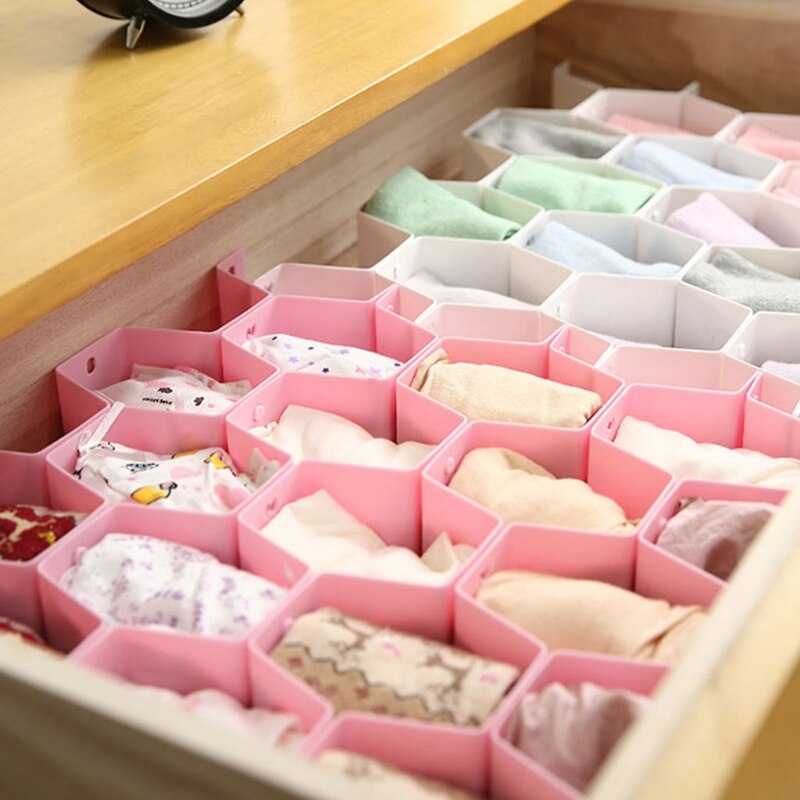 8pcs Adjustable Drawer Honeycomb Clapboard Partiti... – Vicedeal