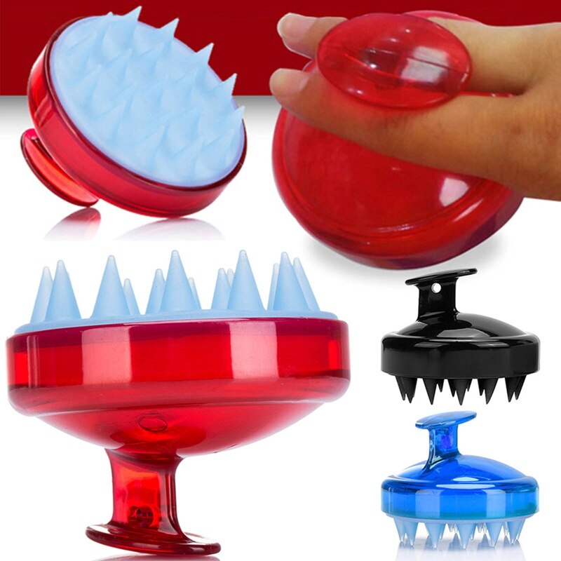 Siliconen Borstel Shampoo Hoofdhuid Borstel Kam Ho... – Grandado