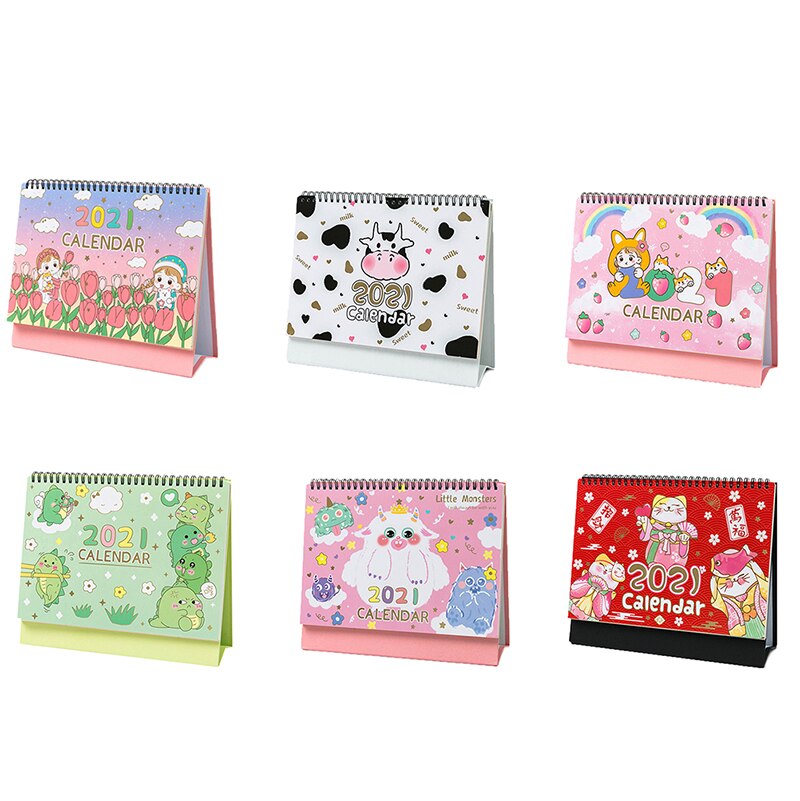 Cartoon Desk Calendar Table Calendar Timetable Pla... – Grandado