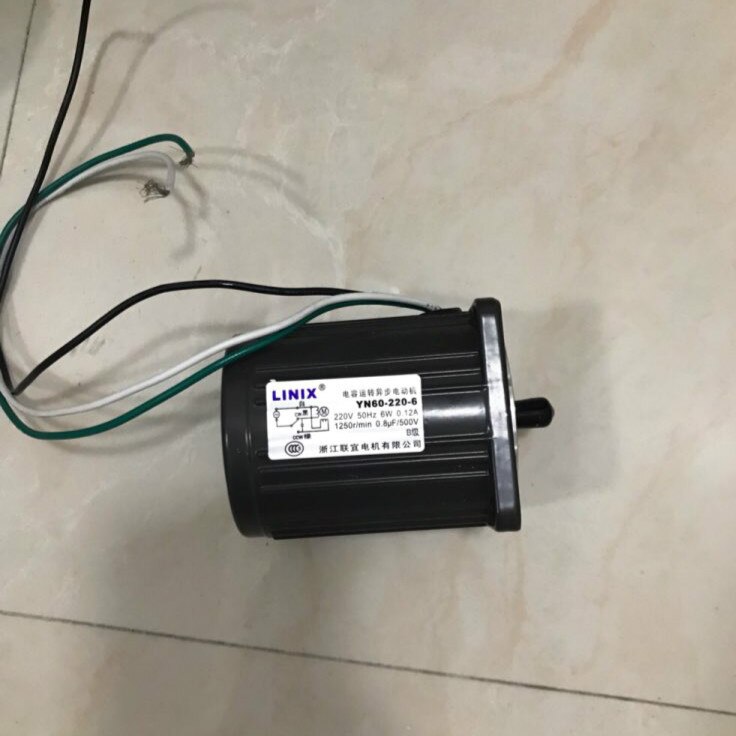 Linix Motor YN60-6 220V 6w 0.12A 0,8 uF/500 V – Grandado
