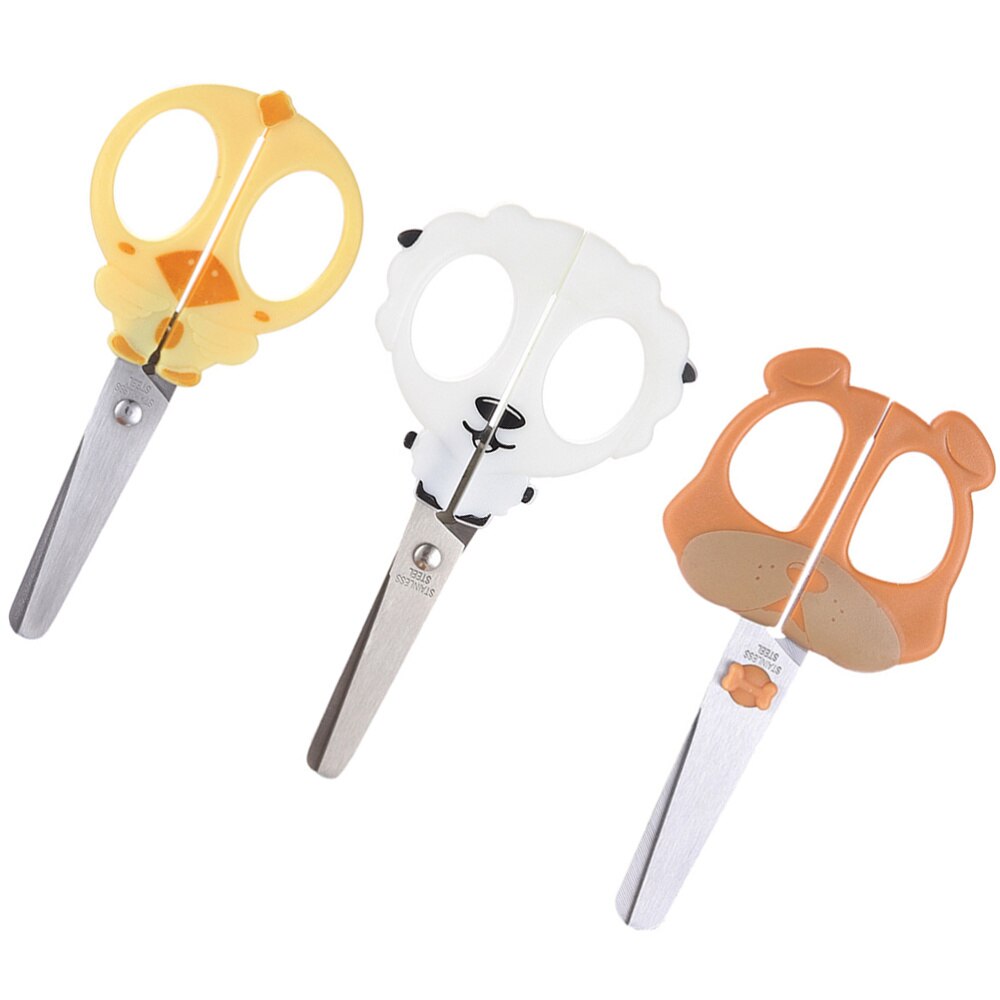 3PCS Animal Child Scissors Student Paper Cutting D... – Vicedeal