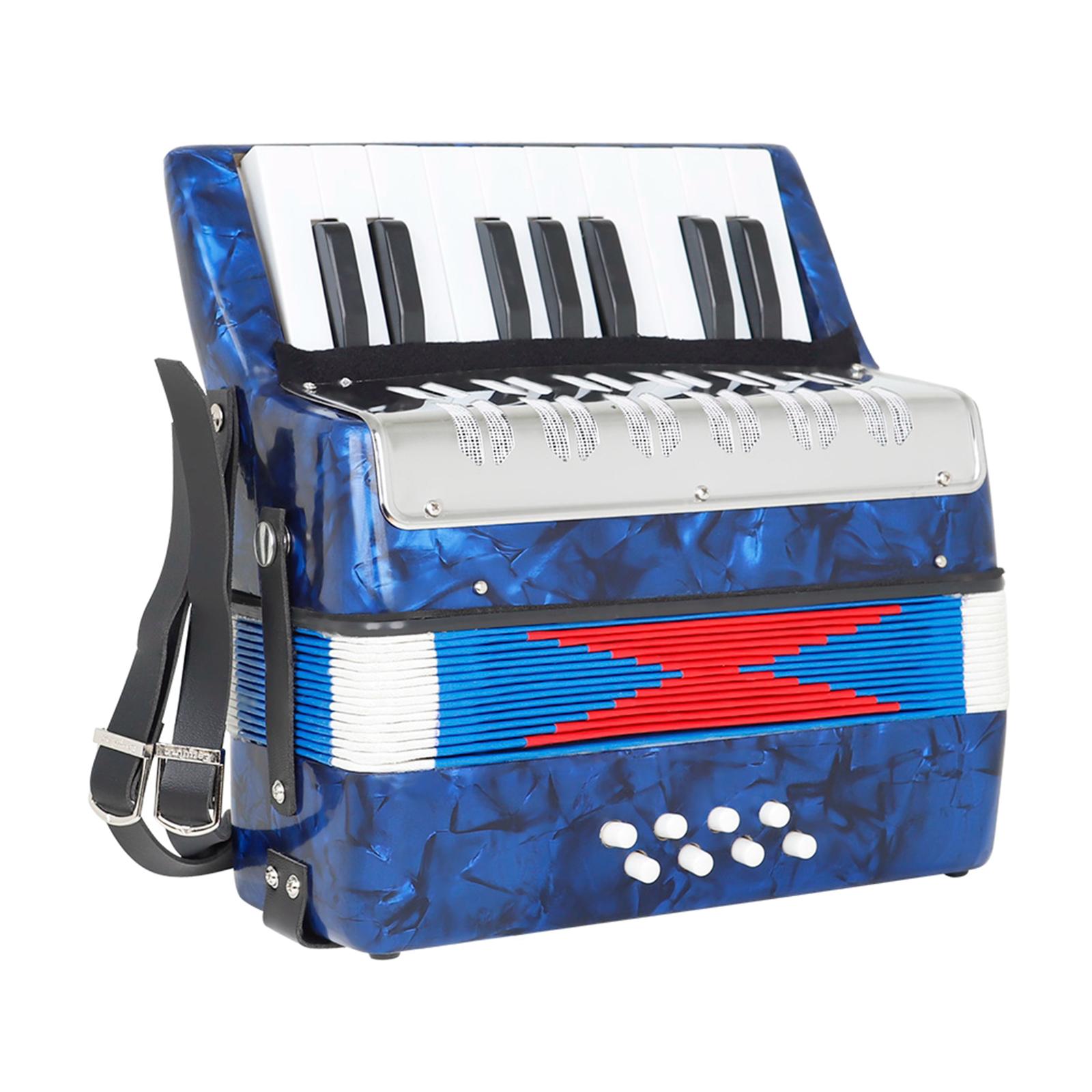 17 Key 8 Bass Accordion Educational Musical Instru Grandado