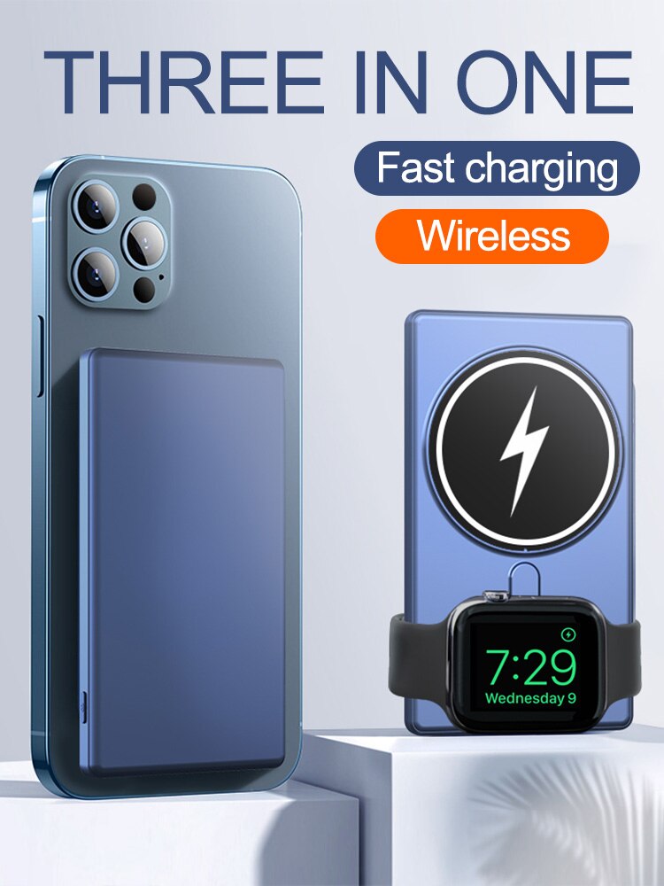 Powerbank Draagbare Power Bankwireless Externe Bat... – Vicedeal