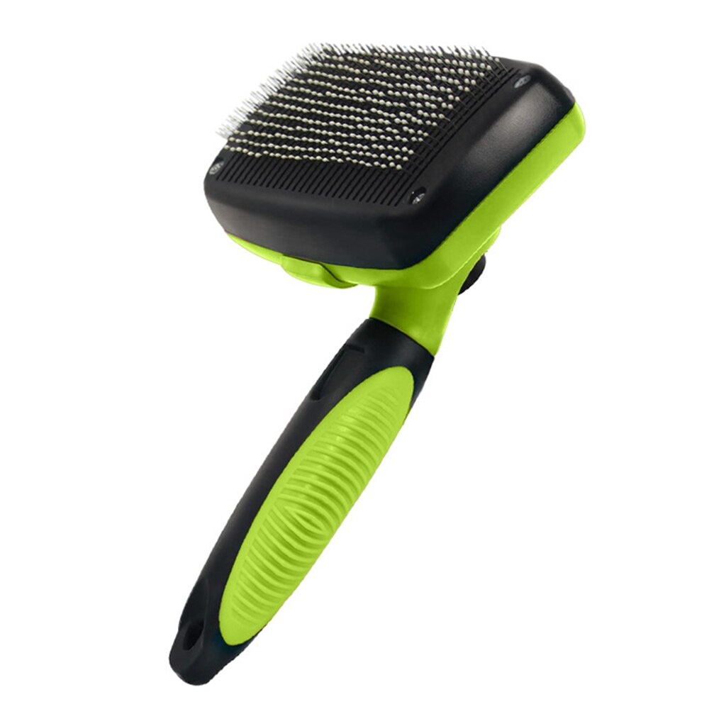 Hair Brush for Dogs Grooming Pet Brush Push Type T... – Grandado
