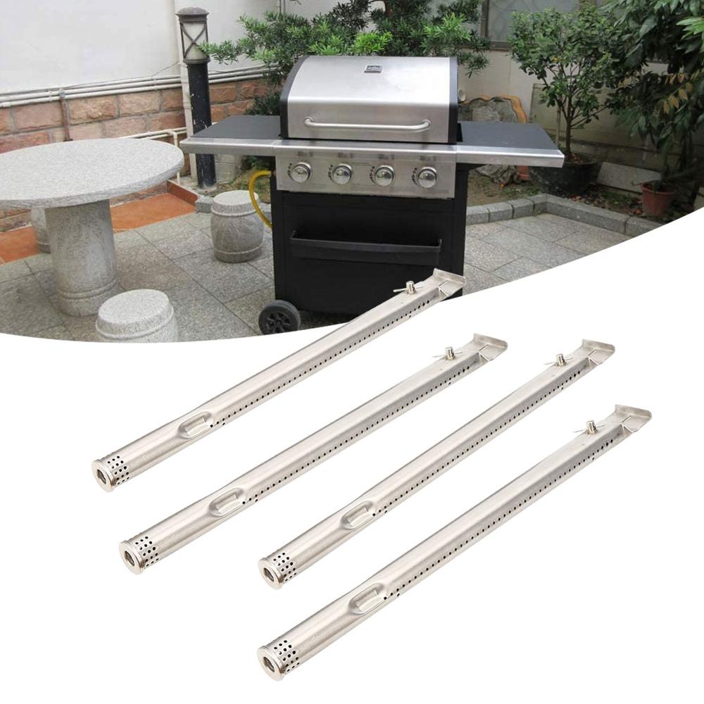 Bærbar 4 stk rustfrit stål grill brændere rør udsk... – Grandado