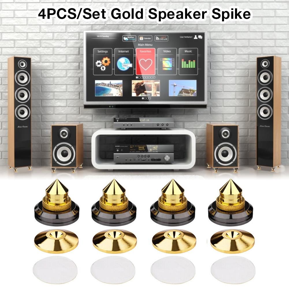 4PCS/Set Speakers Stand Feet Foot Pad Spikes Pure ... – Grandado