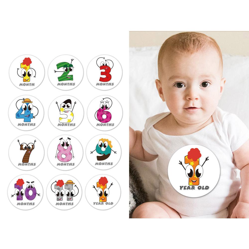 First Year Monthly Milestone Photo Sharing Baby Be... – Grandado