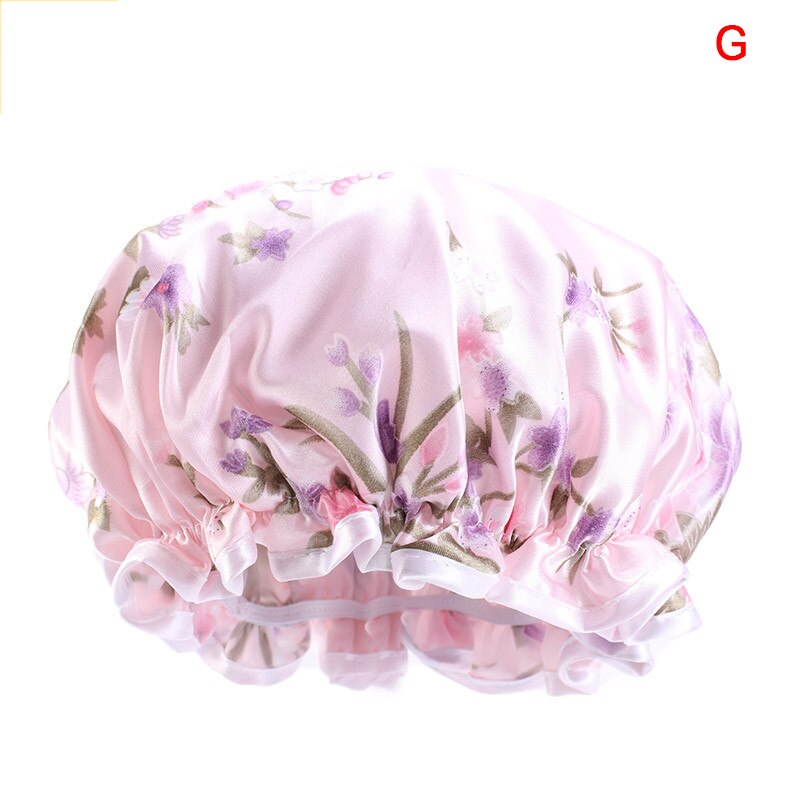 1PCS Sleeping Caps Women's Satin Solid Wide-brimme... – Vicedeal