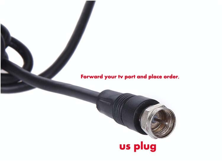 US plug Digital Indoor TV Antenna HDTV DTV HD VHF ... – Grandado