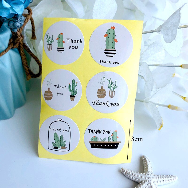 60Pcs Assort Ronde Seal Sticker Dia.30mm Bakken Af... – Vicedeal