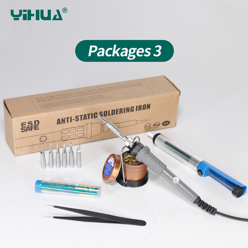 YIHUA 947-III Soldering iron 60W 5 adjustable colo... – Grandado