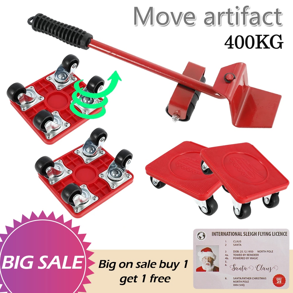 Heavy Furniture Wheels Mover Set Shifter Furniture... – Vicedeal
