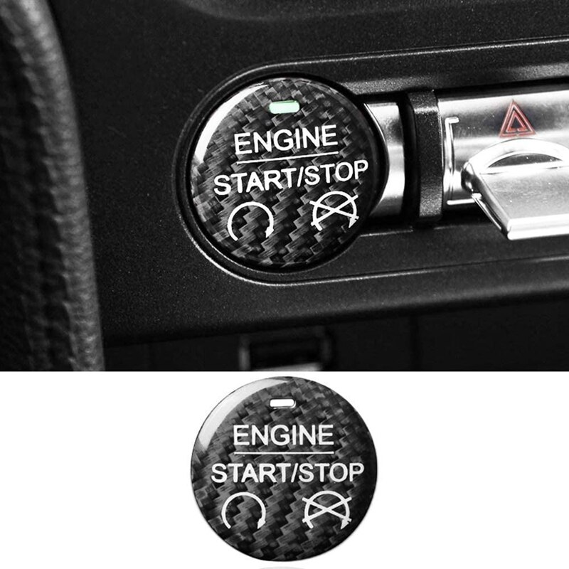 Car Engine Start Stop Button Sticker Interior Trim... – Grandado