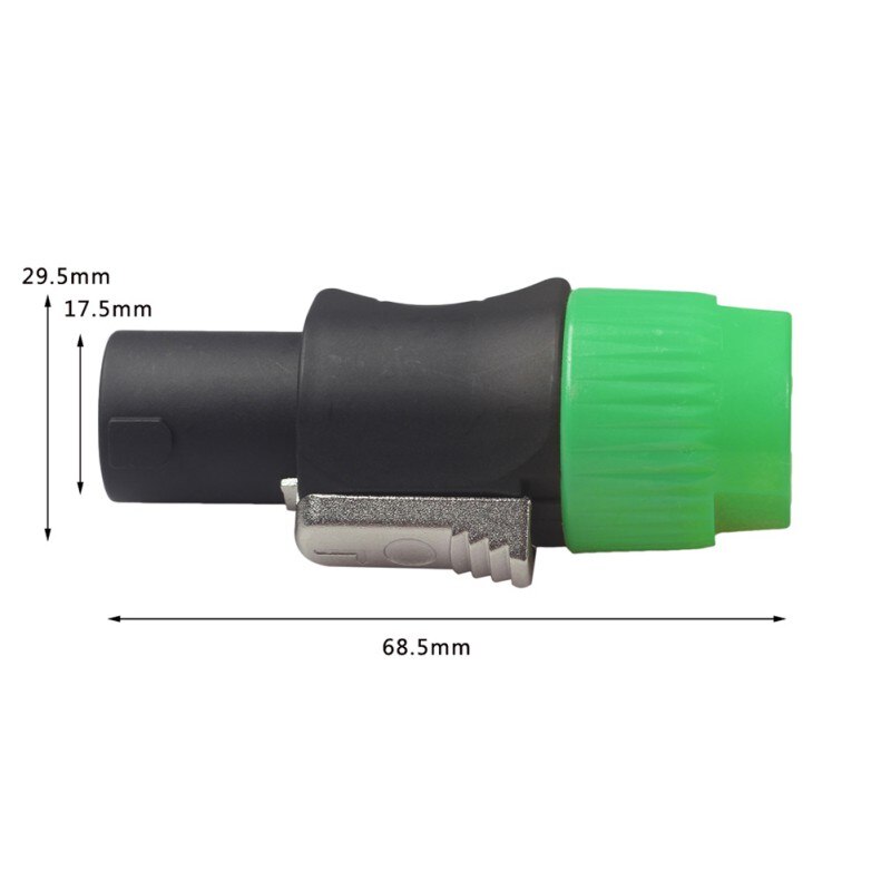 Hoogwaardige Professionele NL4FC Speakon Connector... – Vicedeal