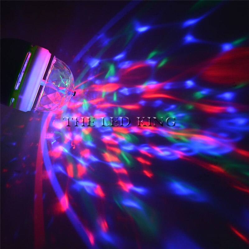 85-265V RGB LED stage light E27 3W 6W RGB LED Bulb... – Vicedeal