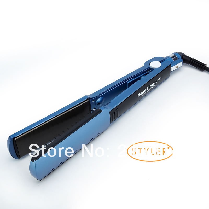 Nano Titanium Ceramic Hair Straightener Iron adjus... – Vicedeal