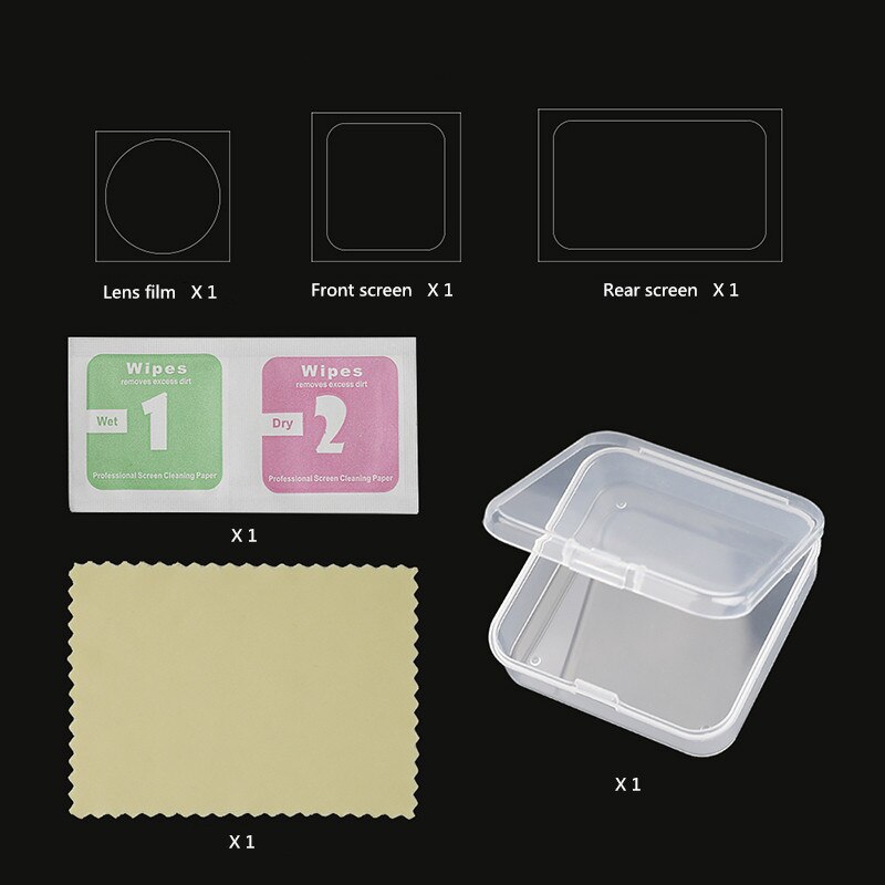 3 Pcs Hd Gehard Glas Beschermende Film Lens Screen... – Grandado