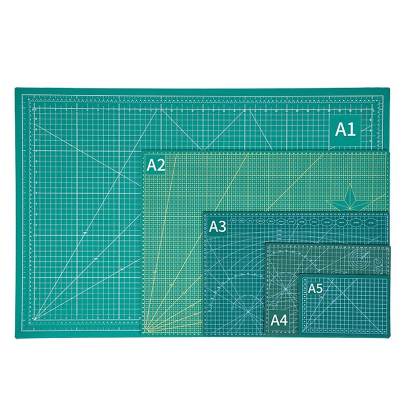 A1 A2 A3 A4 A5 Double Side Pvc Snijplank Duurzaam ... – Grandado