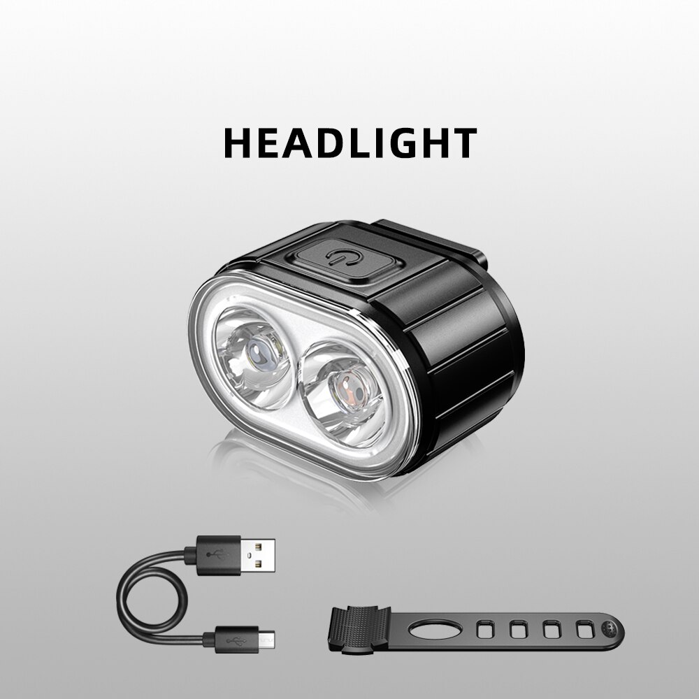 Bicycle LED Headlight Taillight Front Or Rear Ligh... – Vicedeal