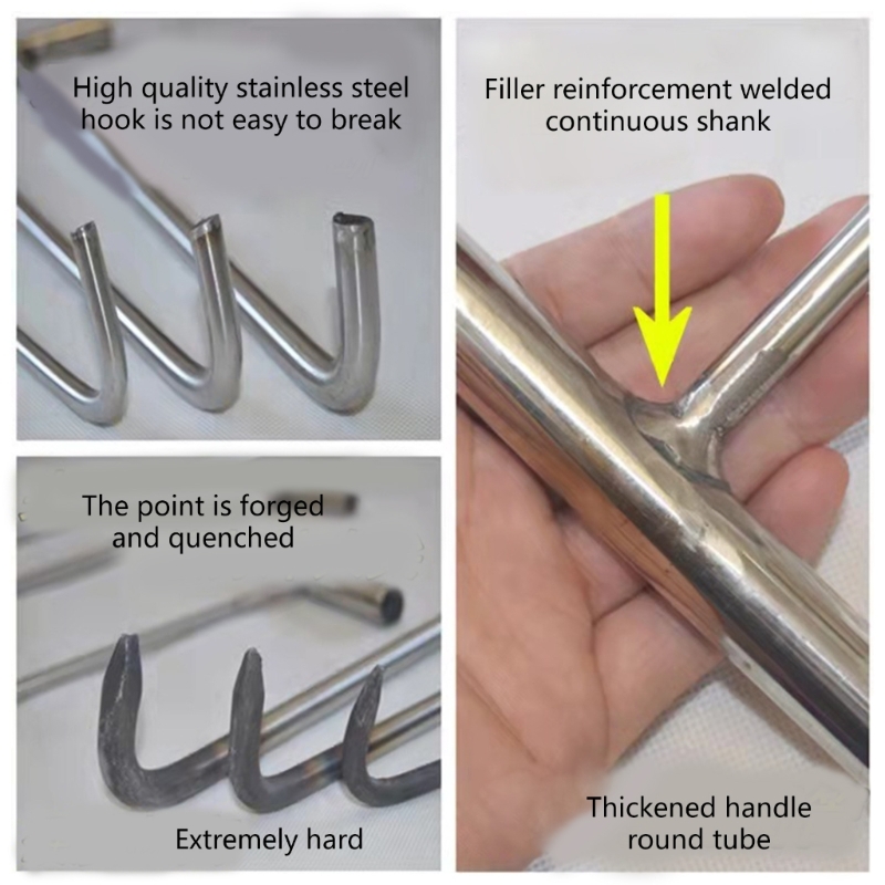 Manhole Cover Hook Heavy Duty Steel Manhole T Hook... – Vicedeal