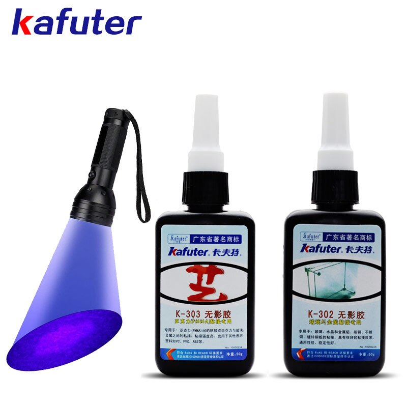 Strong 50ml Kafuter UV Glue UV Curing Adhesive K-3... – Grandado
