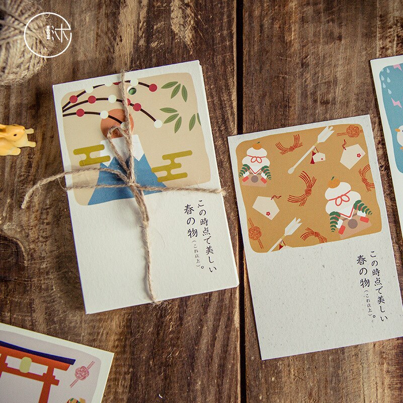 30 Sheets/Set Japanese Spring Small Objects Series... – Grandado