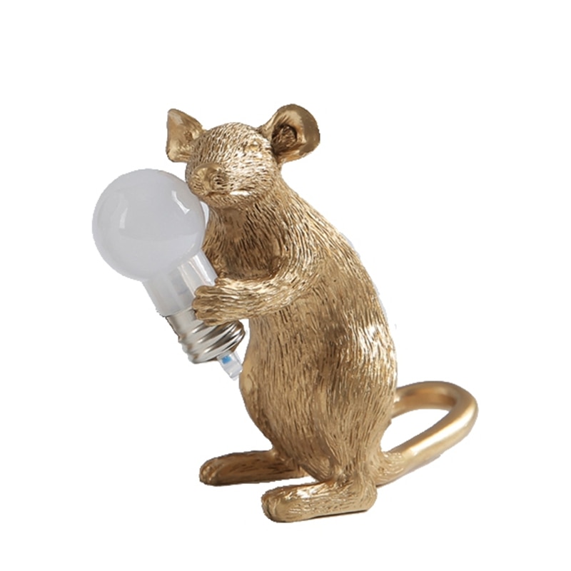 Mouse Resin Night Light Desktop Decor Cartoon LED ... – Grandado