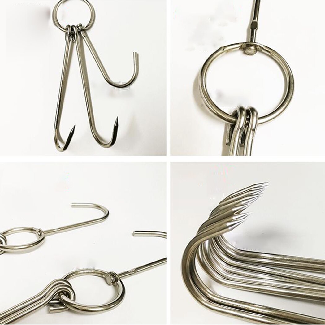 5 Pcs Hooks Duck Butcher Meat Processing Drying Sm... – Grandado