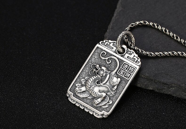 100% 925 Silver Fengshui Wealth Pixiu Pendant 925 ... – Grandado