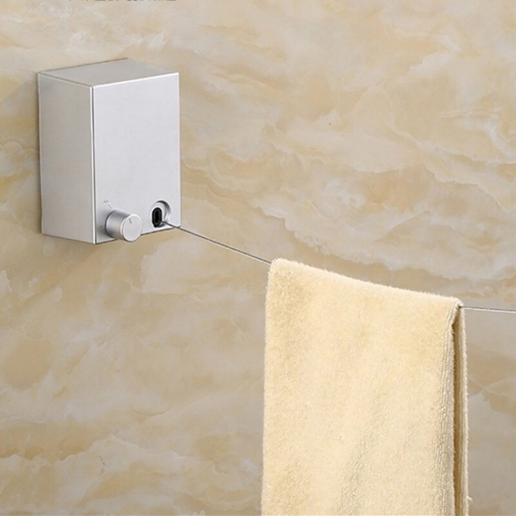 Telescopic Stainless String Invisible Clothesline Retractable Clothes ...