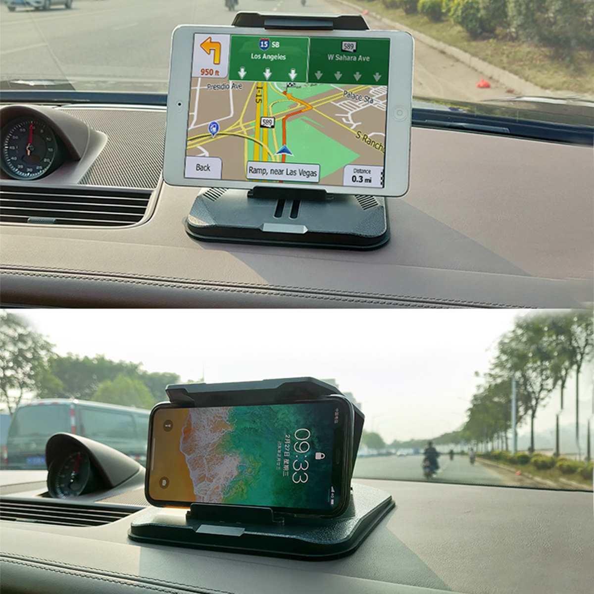 Telefoon Auto Houder Op Dashboard Telefoon Tablet ... – Vicedeal
