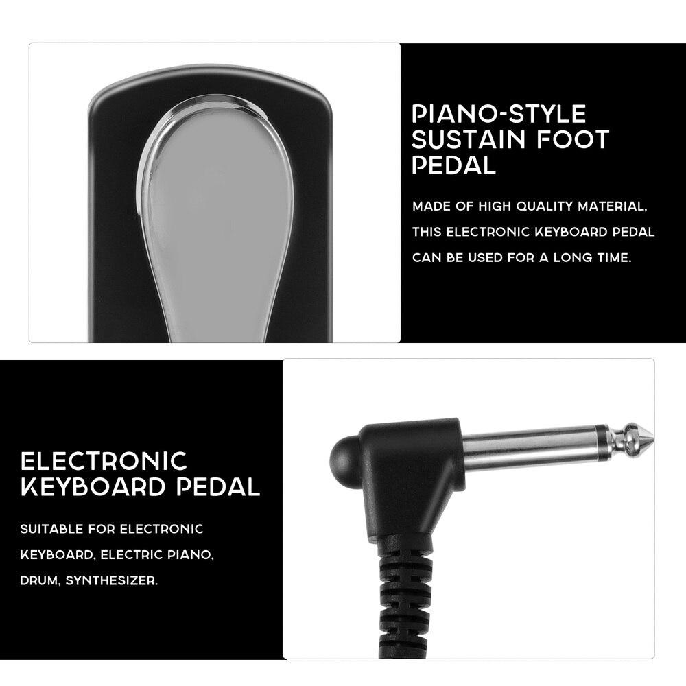 Durable Universal Sustain Pedal for Electronic Key... – Grandado