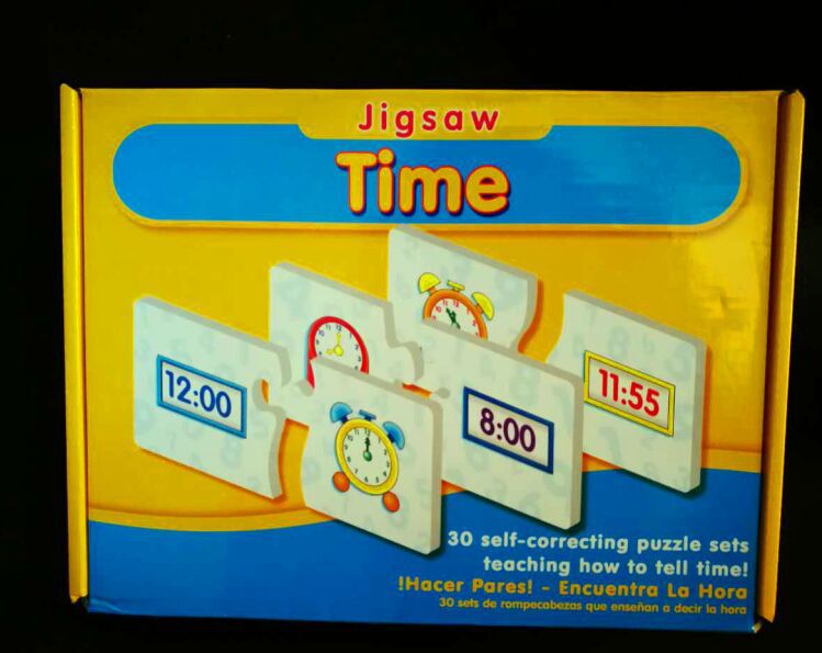 Jigsaw Time Puzzle Children's Puzzle Baby Clock To... – Vicedeal