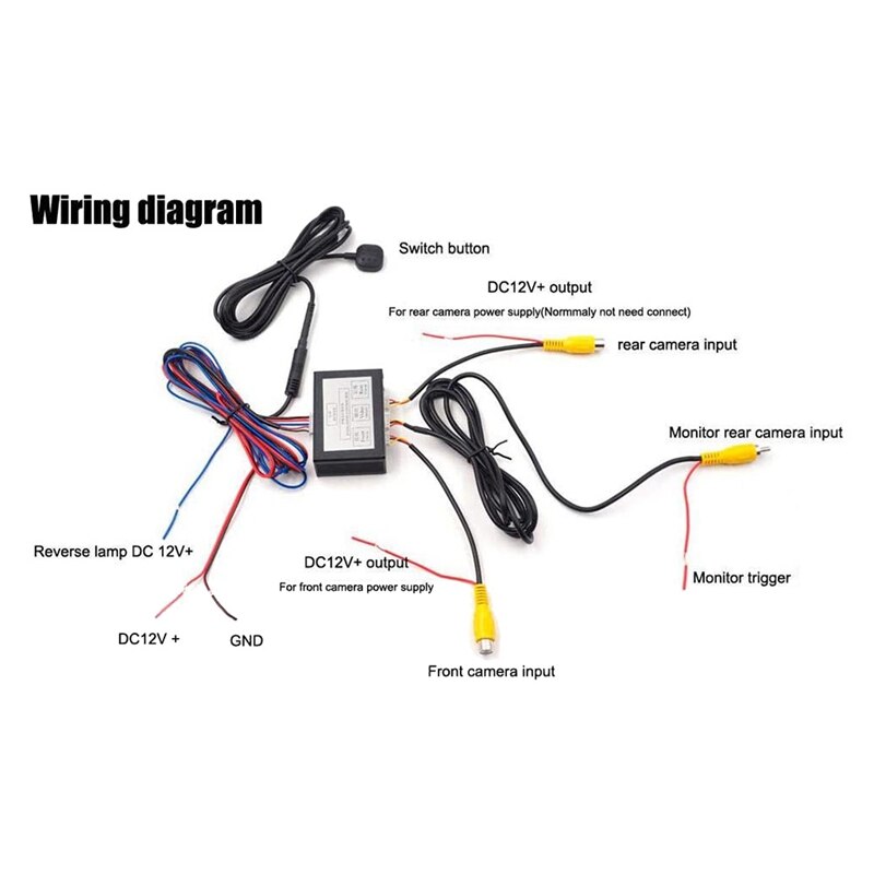 Car Front View Camera Switcher Parking Camera Conv... – Grandado