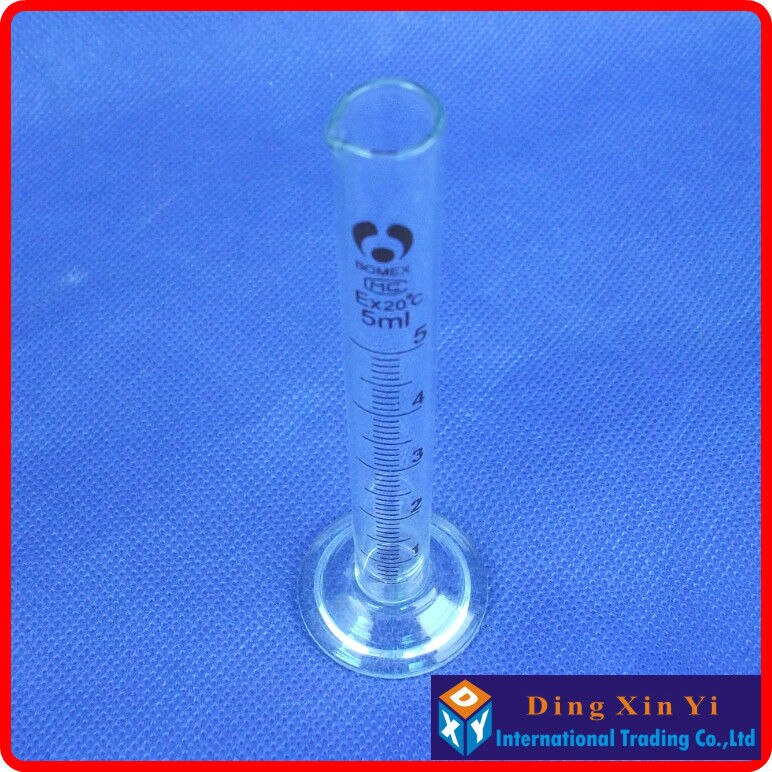(4 pieces/lot) 5ml glass graduate glass measuring ... – Grandado