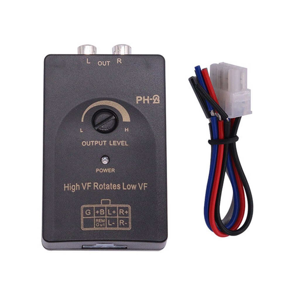 0.2 -2V Car Audio RCA Speaker High to Low Level Su... – Grandado