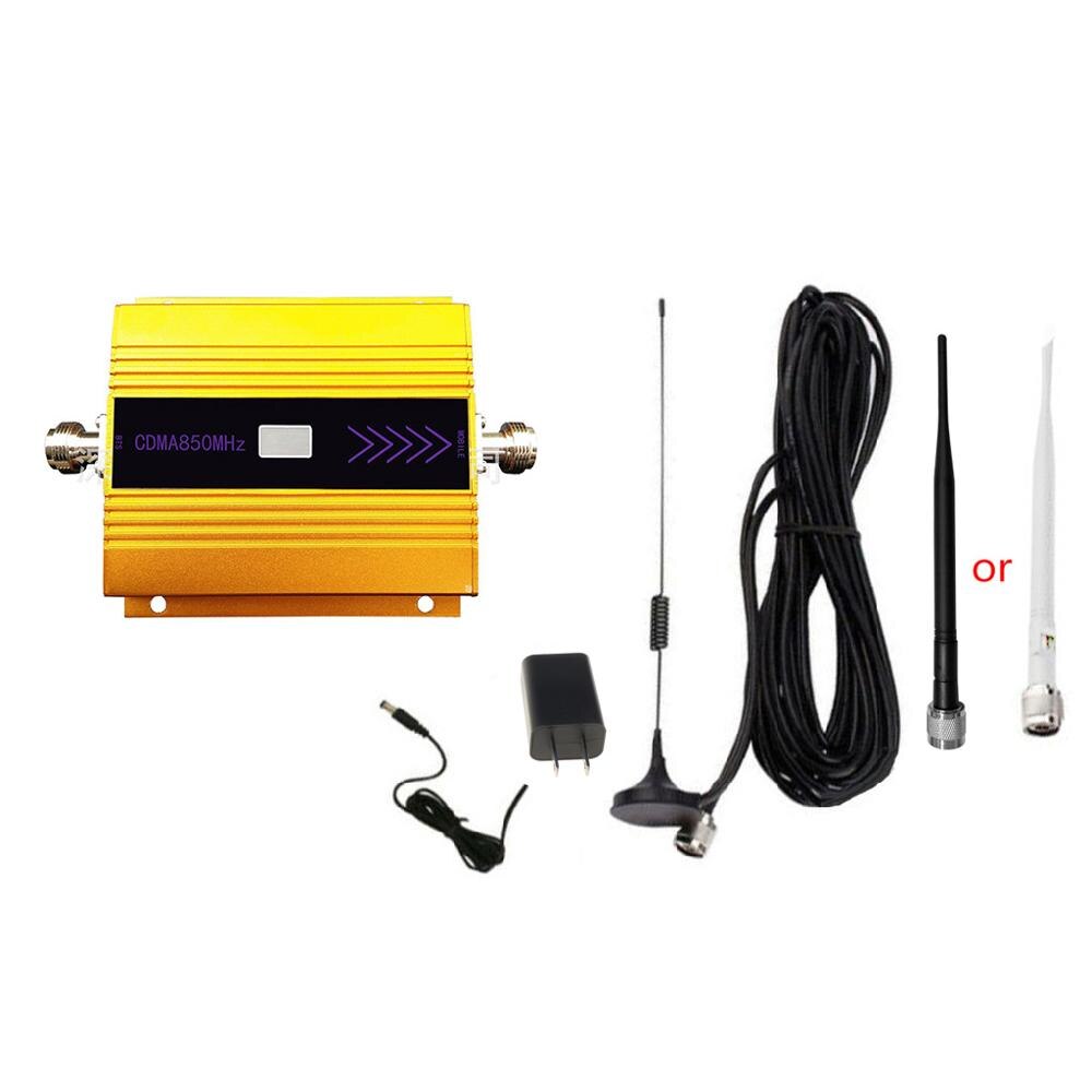 1 sæt 850 mhz gsm 2g/3g/4g signal booster repeater... – Vicedeal
