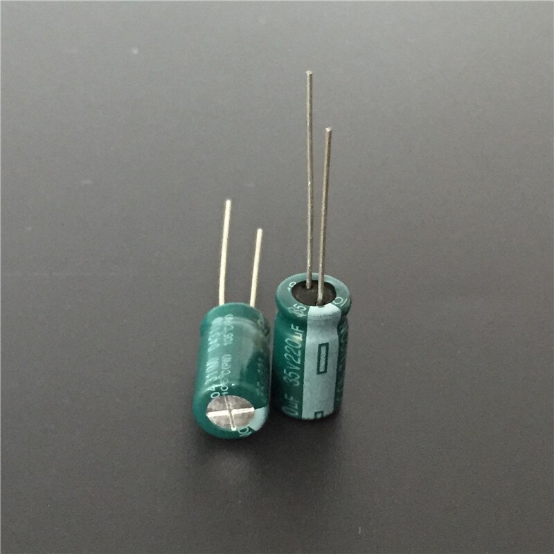 10pcs 220uF 35V TAICON PW Series 8x15mm Low Impeda... – Vicedeal