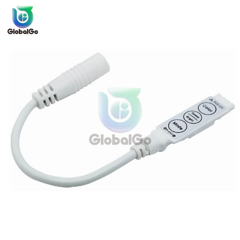 Mini RGB Controller DC12V Mini Music Controller Li... – Grandado