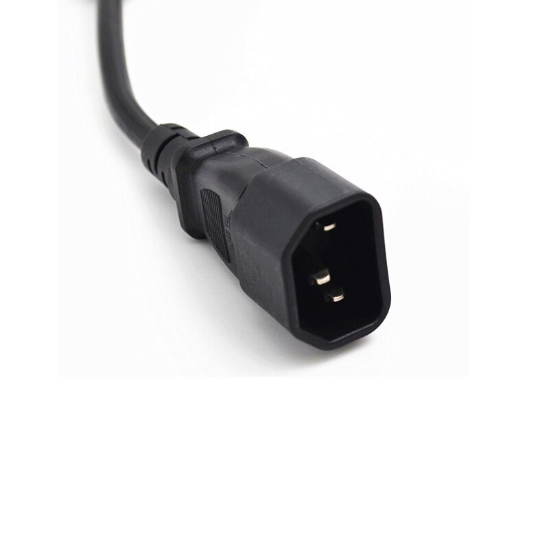 1pc Right angle IEC 320 C14 Male to C13 Female PLu... – Grandado