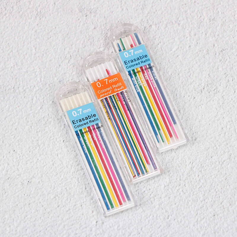 3 Boxes 0.7mm Colored Mechanical Pencil Refill Lea... – Grandado