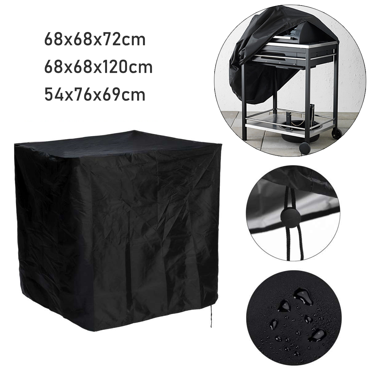 Outdoor Dust Waterproof BBQ Cover Weber Heavy Duty... – Vicedeal
