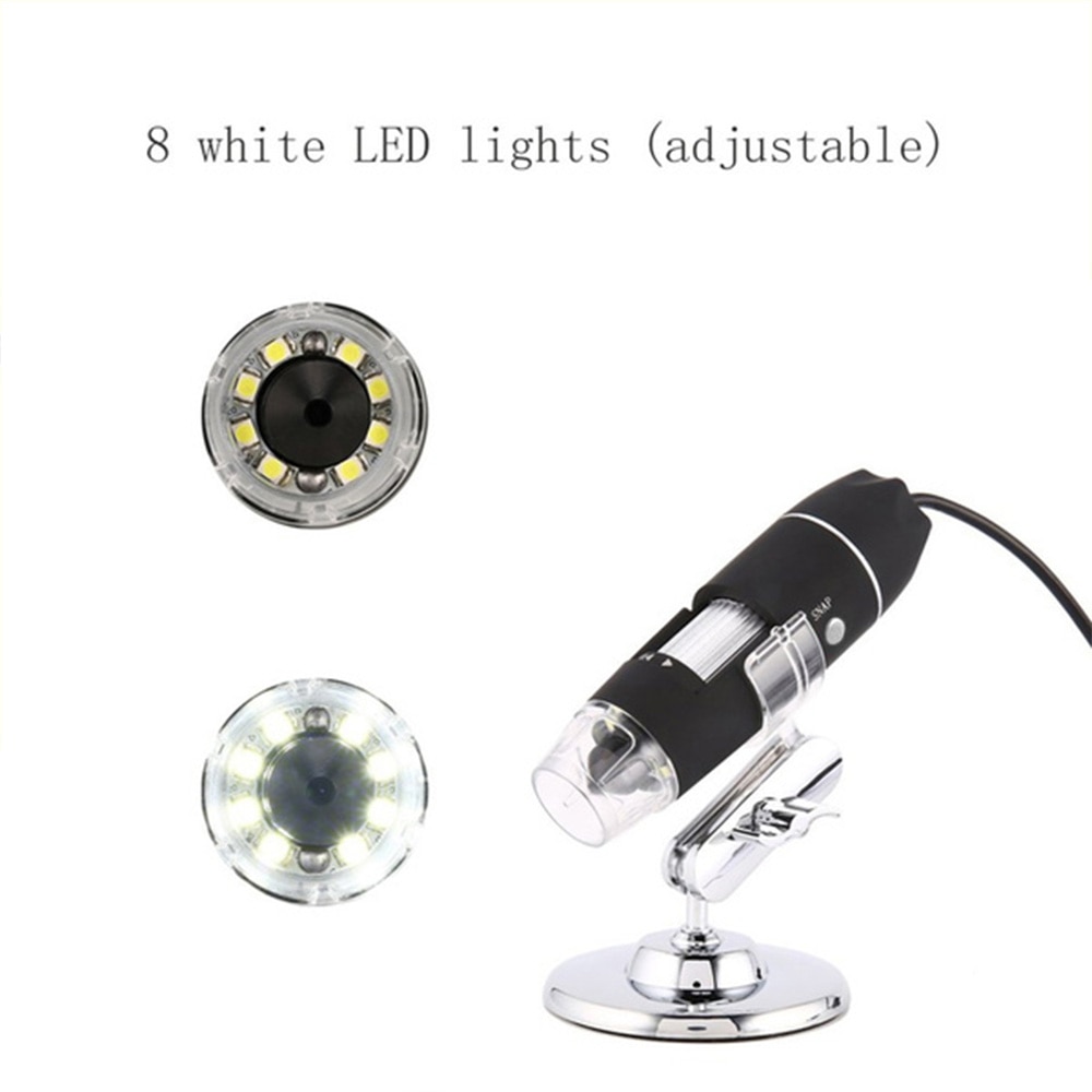 Microscope numérique 1600x3 en 1, Micro Interface,... – Grandado