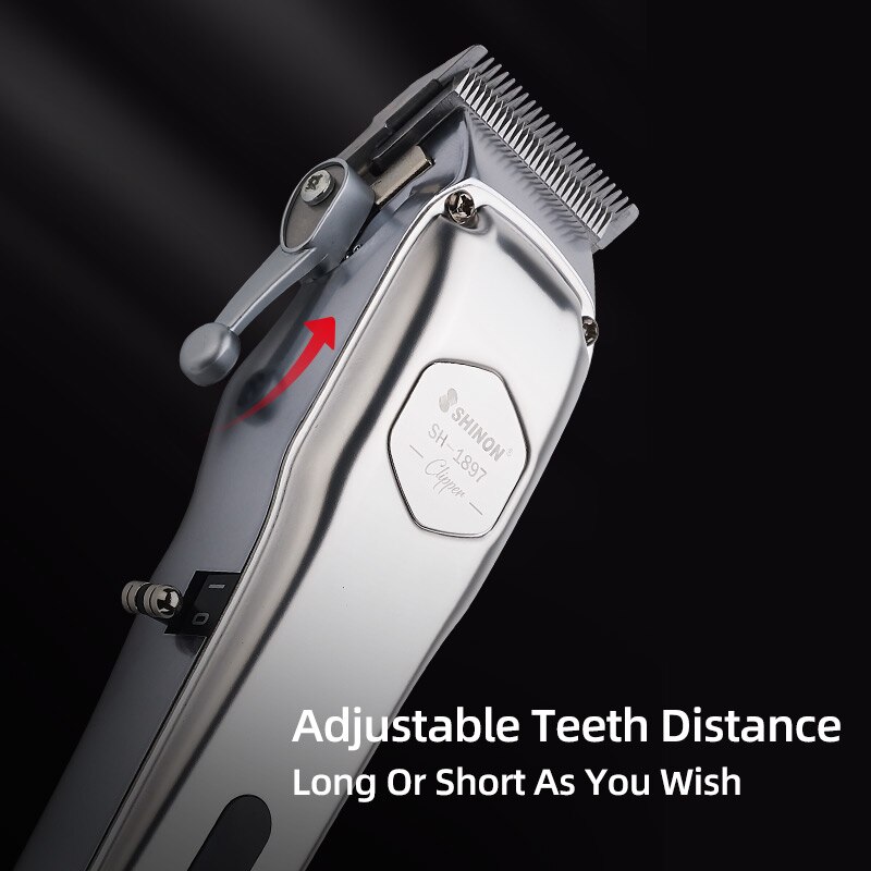 hair clipper electric metal Cordless machine Styli... – Grandado