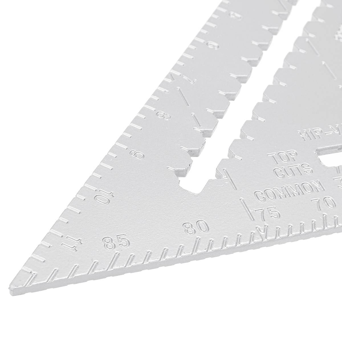12 polegada imperial ângulo régua de medição trian... – Grandado